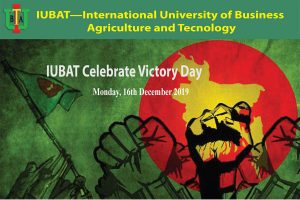 IUBAT Celebrate Victory Day 2019 – IUBAT