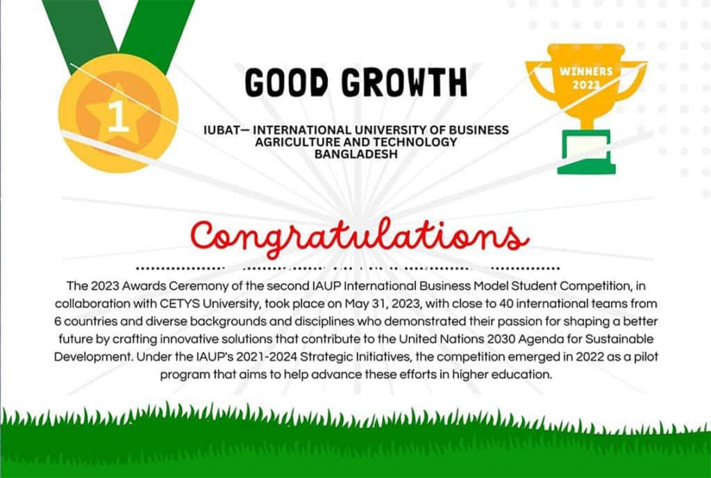 IUBAT—International University of Business Agriculture and Technology