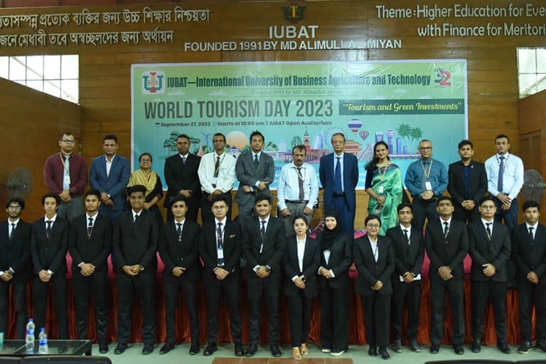 World Tourism Day 2023 – IUBAT